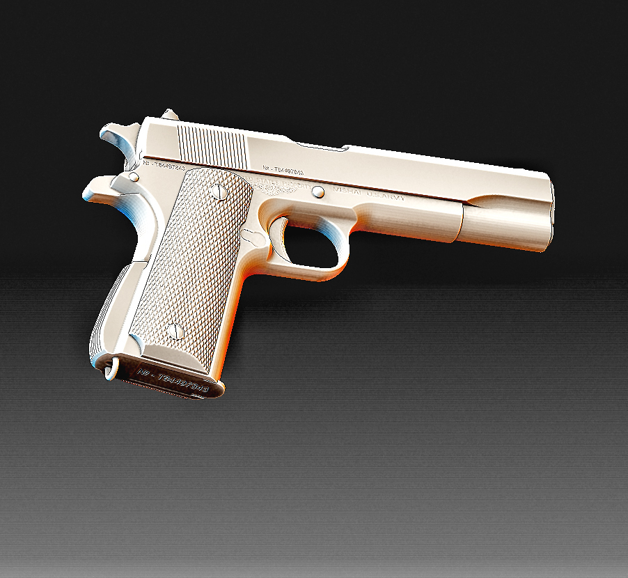 Free STL file Colt 1911・3D printing design to download・Cults